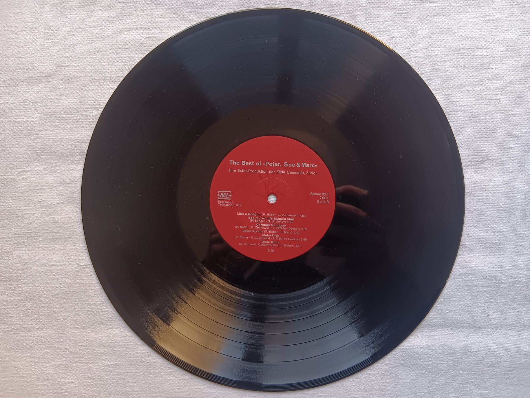 LP The Best of Peter, Sue & Marc, Harmony, Elida Cosmetic ZH (Gebraucht ...