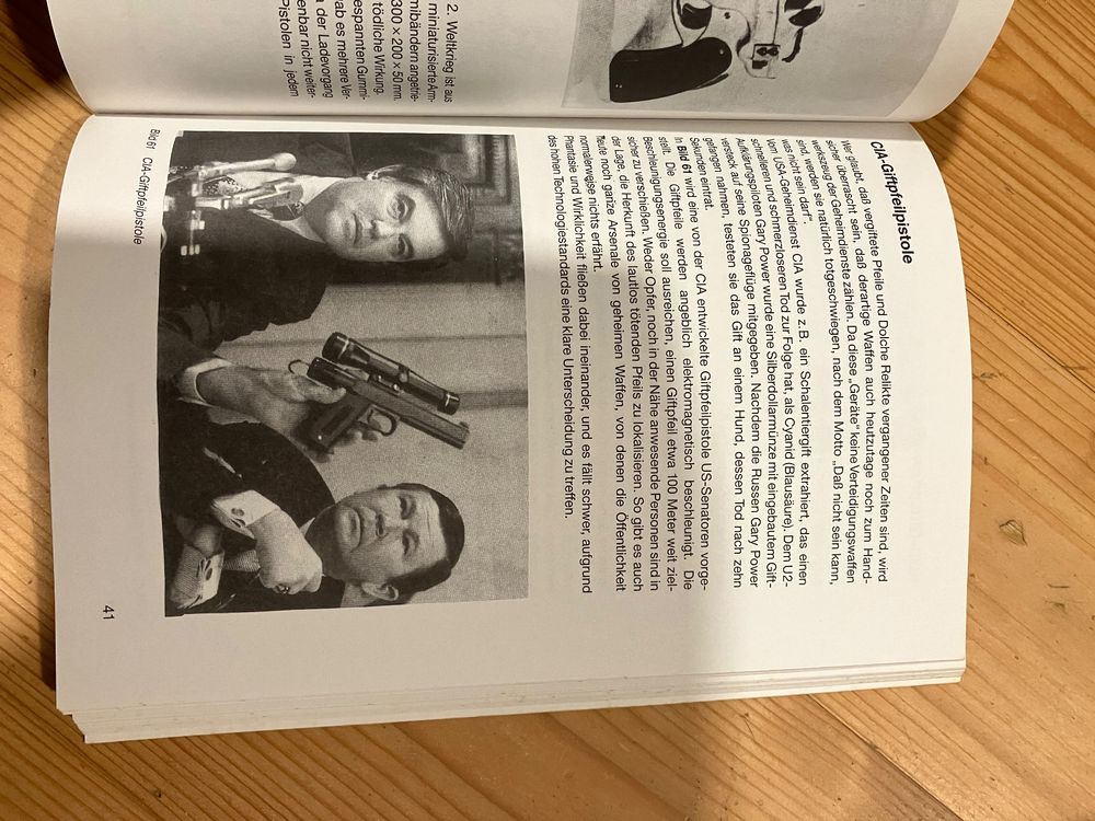 Waffentechnische Kuriositäten Günter Wahl Combat CIA Geheim (Gebraucht ...