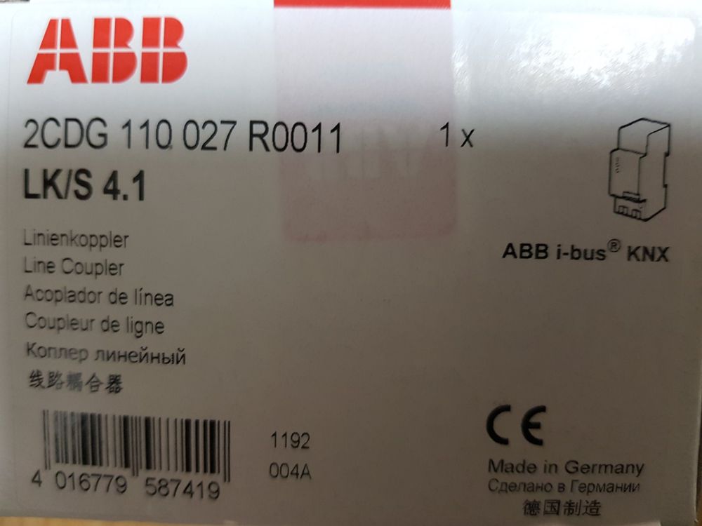 KNX EIB ABB Linienkoppler LK/S 4.1 | Kaufen auf Ricardo
