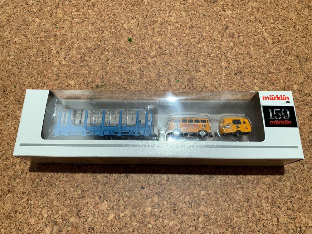 Märklin 48709 Jahreswagen 2009, VW Bus mit Anhänger (Neu und ...