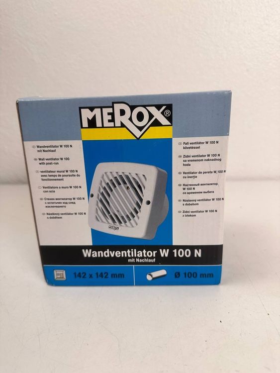 MEROX Wandventilator W 100 N NA 1024 (Gebraucht) in Roggwil BE für CHF ...