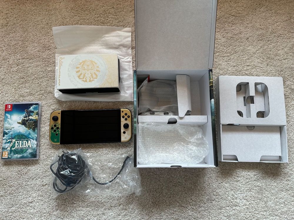 Nintendo Nintendo Switch OLED TOTK Edition inkl. Zelda TOTK | Kaufen ...