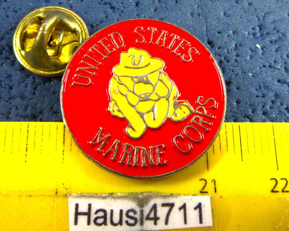 UNITED STATES MARINE CORPS PIN GEPRÄGT VINTAGE OLDI 25mm (Gebraucht) in ...