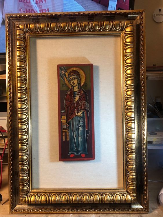 Maria Bild im Golden Ramen (Gebraucht) in Klarsreuti für CHF 40 – mit ...