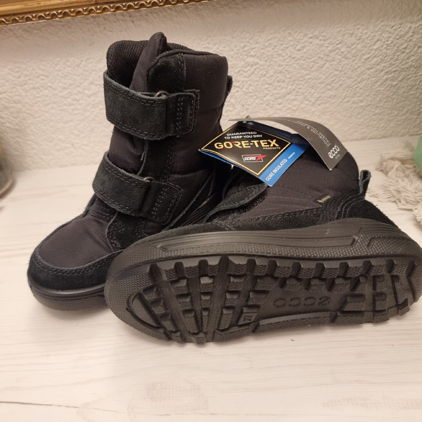 Ecco Winterstiefel, Gr. 27, Gore-Tex, Schwarz, NEU (Neu und ...