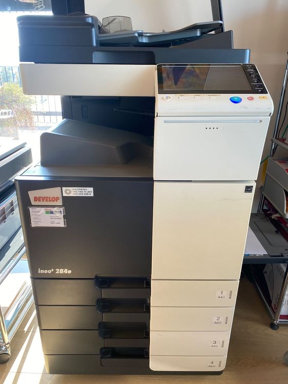 Develop Multifunktionsgerät ineo+ 284e (Gebraucht) in Rothenburg für ...