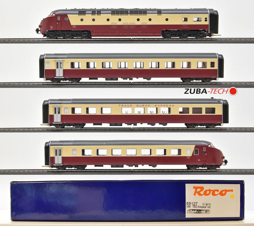 Roco 63127 Dieseltriebzug TEE RAm Arbalète SBB Digital Sound (Gebraucht ...