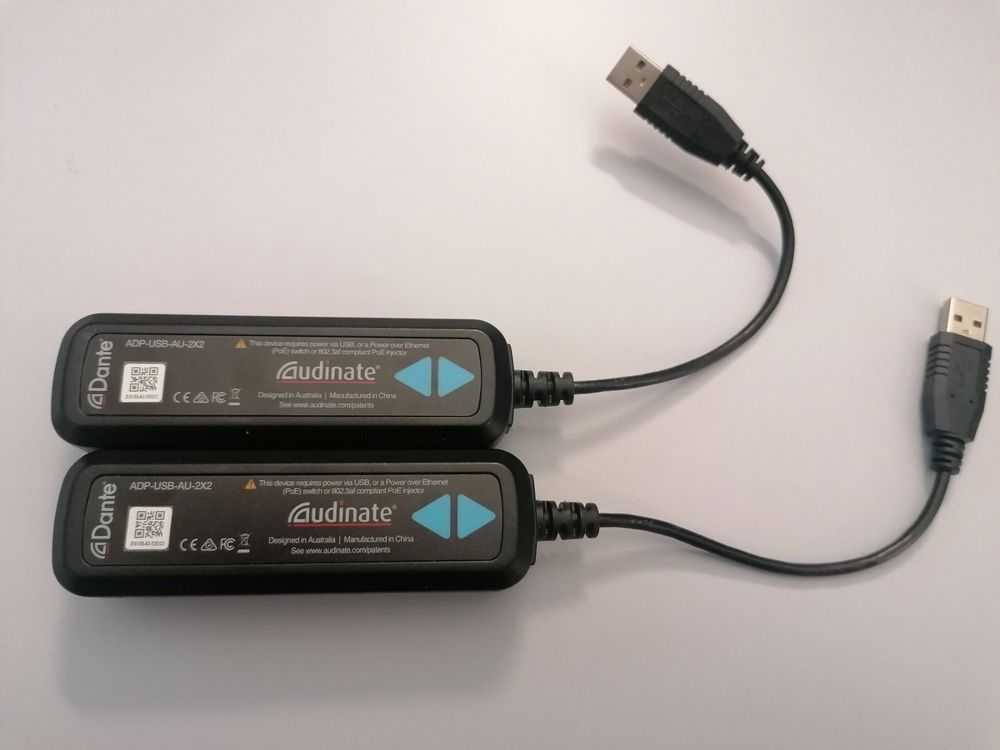 Audinate DANTE AVIO 2CH USB I/O Adapter (2 Stück) | Kaufen auf Ricardo