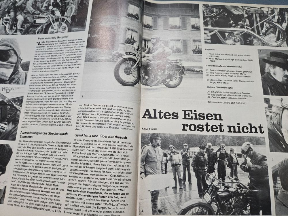 Moto Sport Schweiz 41/79 Rolf Biland Bernard Basset xa (Gebraucht) in ...