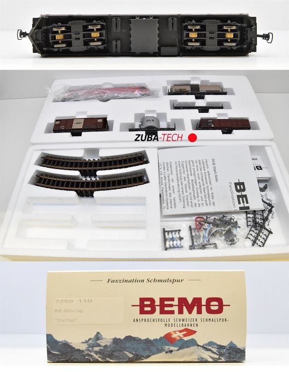 Bemo 7259 RhB Güterzug Startset Spur Hom | Kaufen auf Ricardo