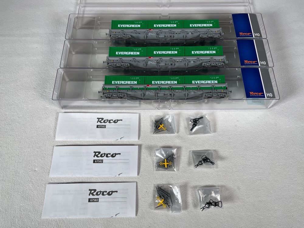 Roco 67582 - SBB Res Containerwagen | Kaufen auf Ricardo