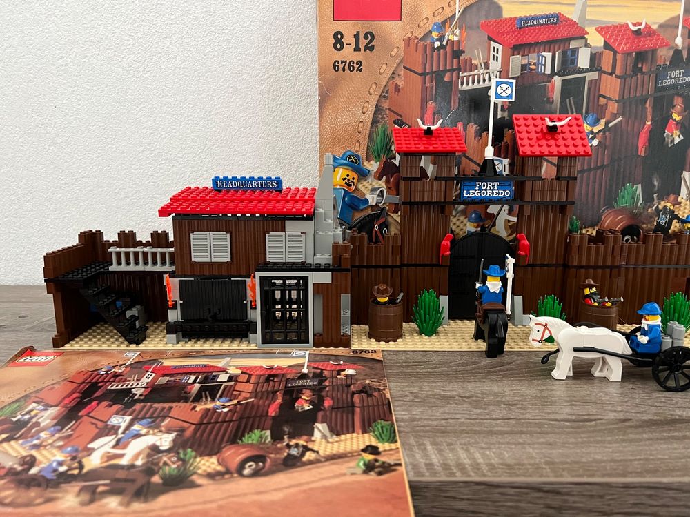 Lego Western Fort Legoredo 6762 inkl. Anleitung und Box (Gebraucht) in ...