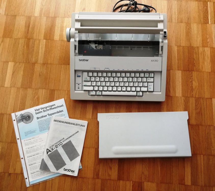 Elektrische Schreibmaschine Brother AX-210 (Gebraucht) in Zürich für ...