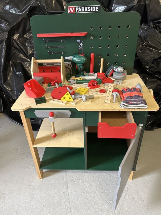 Parkside Children’s Workbench with tools (Gebraucht) in Mellingen für ...
