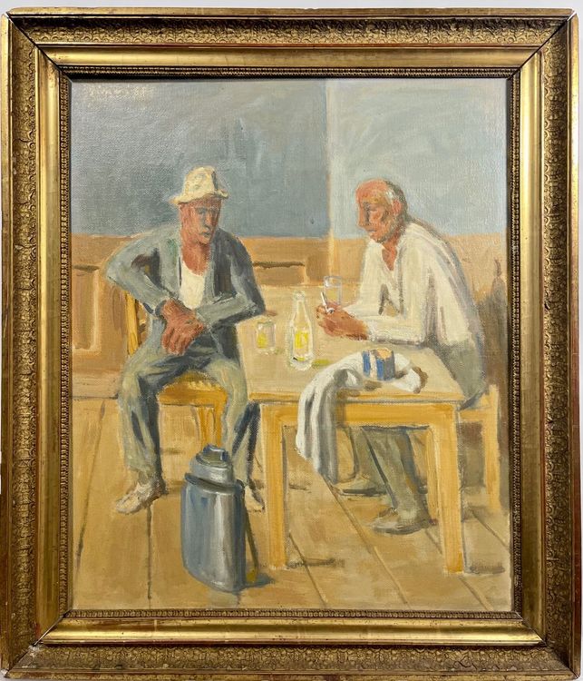 Wilhelm Gimmi (1886-1965)grosses Gemälde | Acheter sur Ricardo