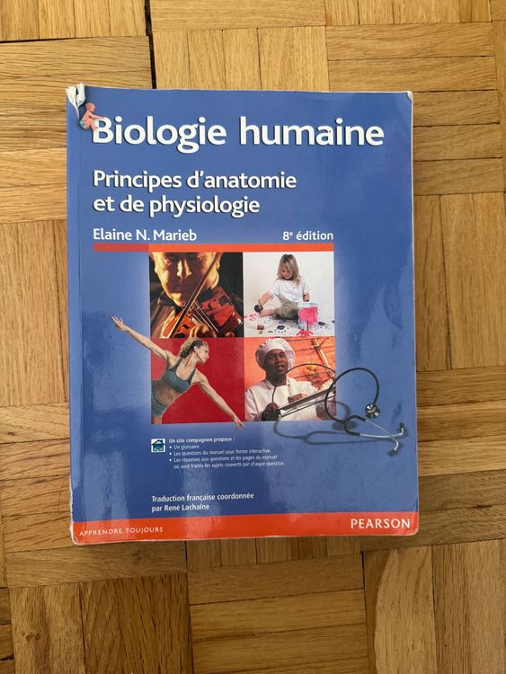Biologie humaine - Principes d'anatomie et de physiologie (D'occasion ...