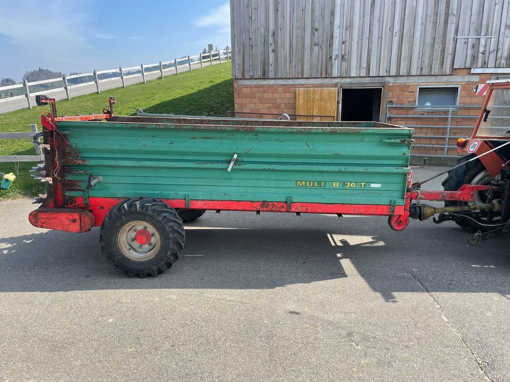Mistzetter / Miststreuer Muli B 36 T (Gebraucht) in Sumiswald für CHF ...