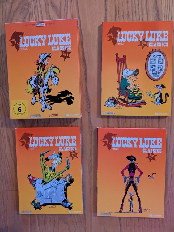 DVD-Box: "Lucky Luke Classics Vol. 1" (3 DVD's) (Gebraucht) in ...
