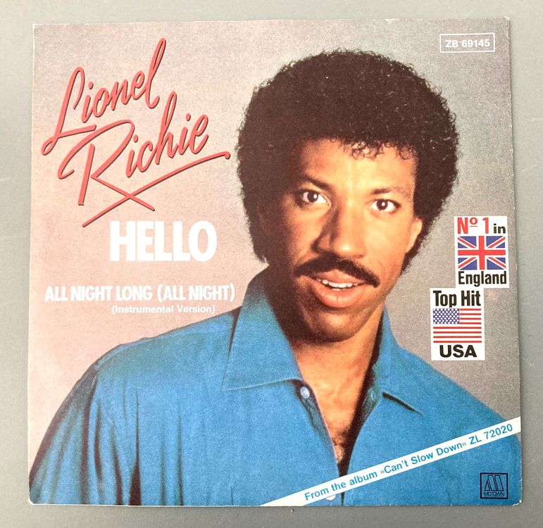 LIONEL RICHIE - HELLO (Gebraucht) in Poliez-Pittet für CHF 3 – mit ...