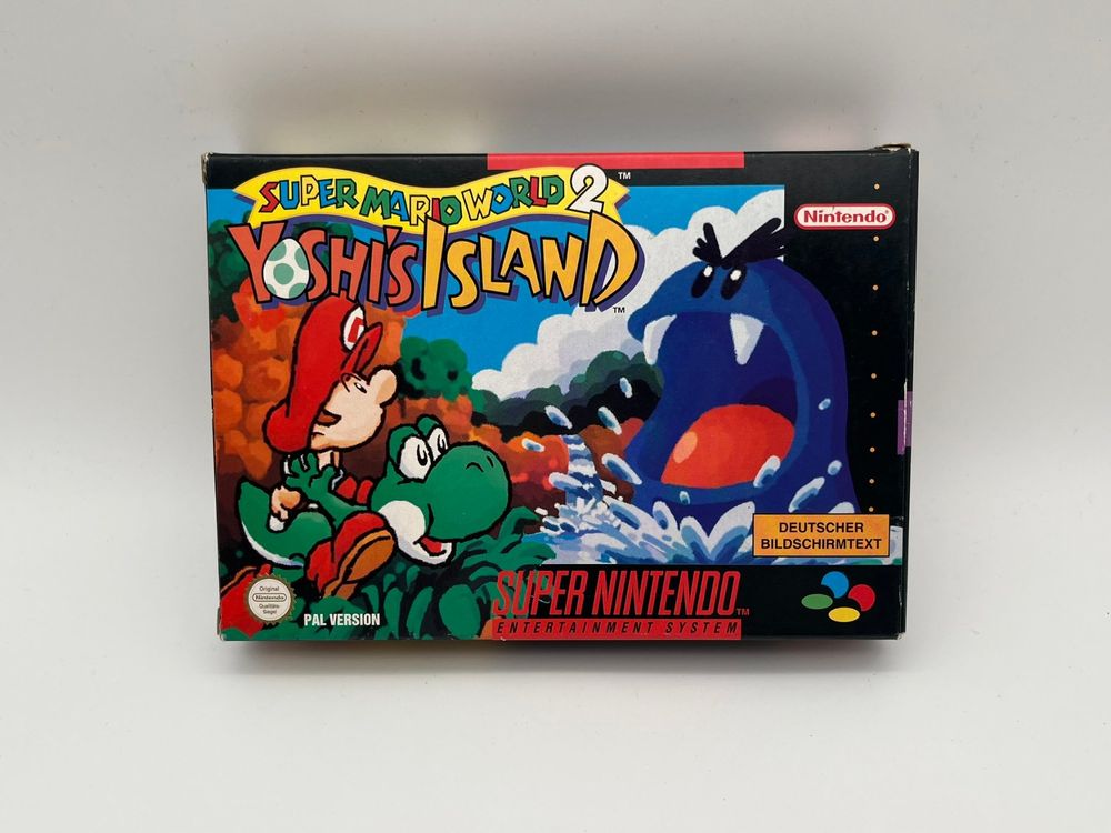 Super Mario World 2 - Yoshis Island SNES Pal OVP (Gebraucht) in Basel ...
