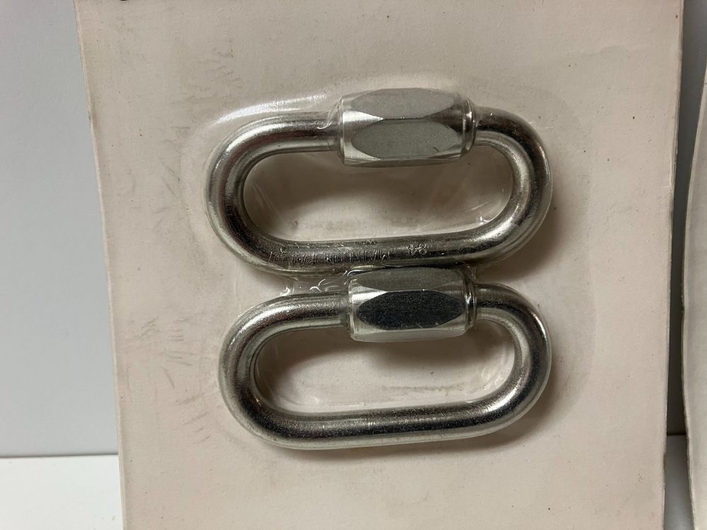 6St. Rapid Stahlketten Verschlussglieder 6mm NEU ab 1.-Fr (Neu (gemäss Beschreibung)) in Krinau ...
