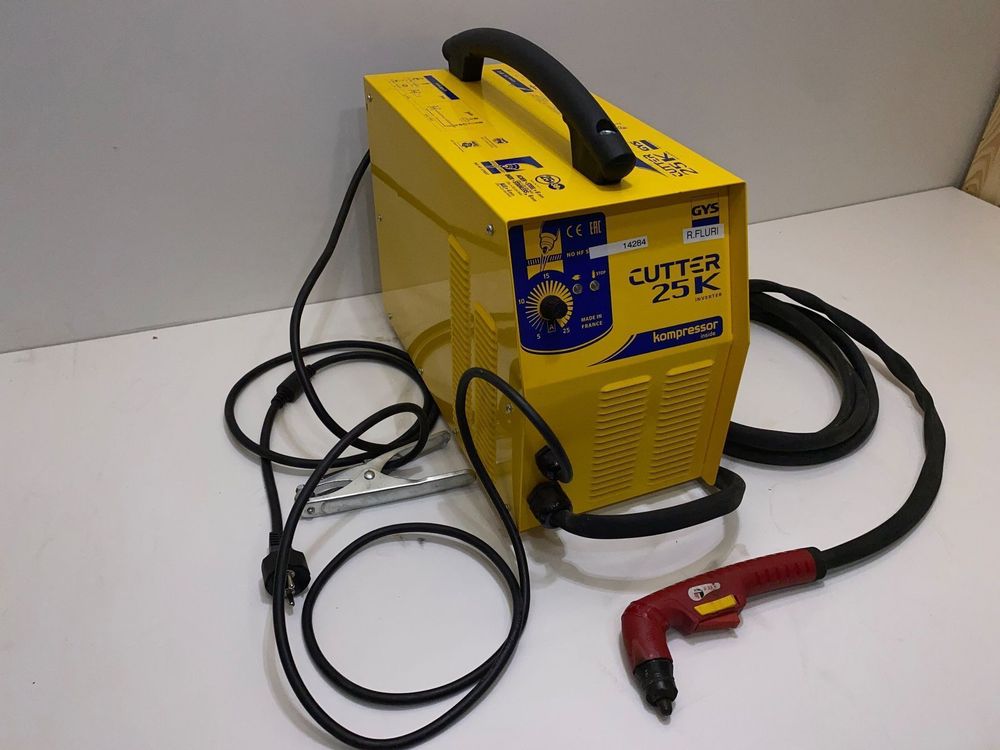 Gys Plasma Cutter 25 K Plasmaschneider integr. Kompressor | Kaufen auf ...