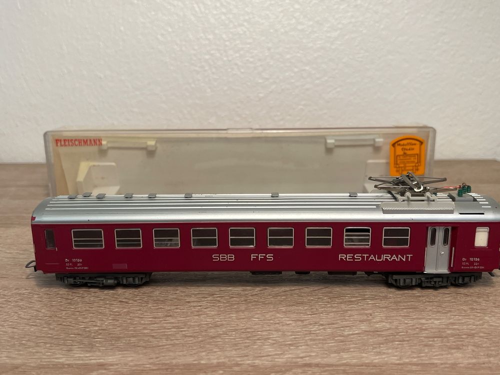 Fleischmann 5131 Restaurant SBB H0 OVP (D'occasion) à St-Aubin-Sauges pour CHF 24 – avec ...