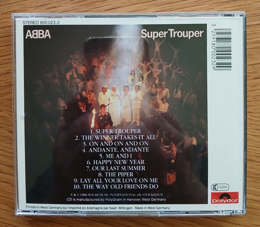 ABBA – Super Trouper (CD) Erstpressung!!! (Gebraucht) in Nänikon für ...