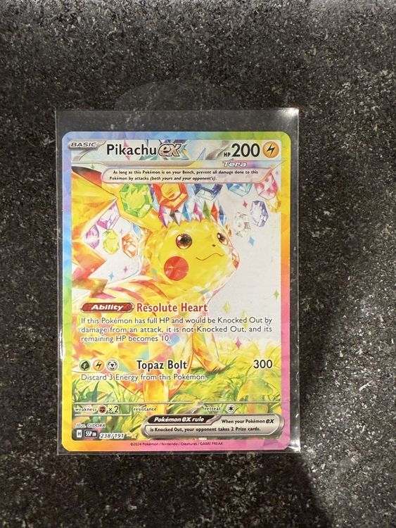 Pikachu ex #238 Surging Sparks english (Neu (gemäss Beschreibung)) in ...