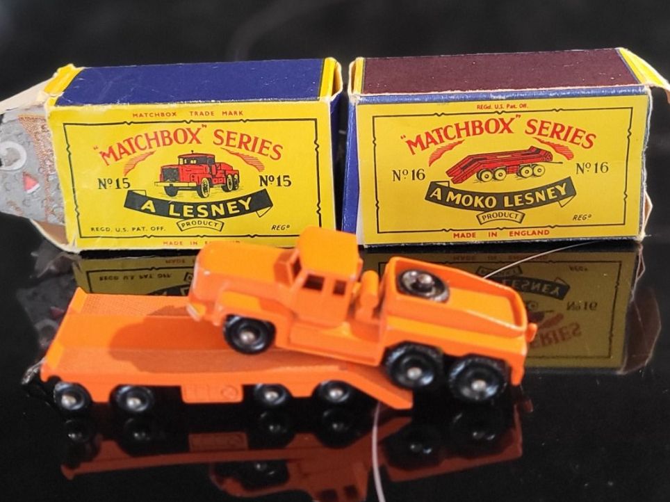 Matchbox - Super Atlantic Tractor Nr.15+16 Top Zustand !🎄🎄 (Neu (gemäss ...