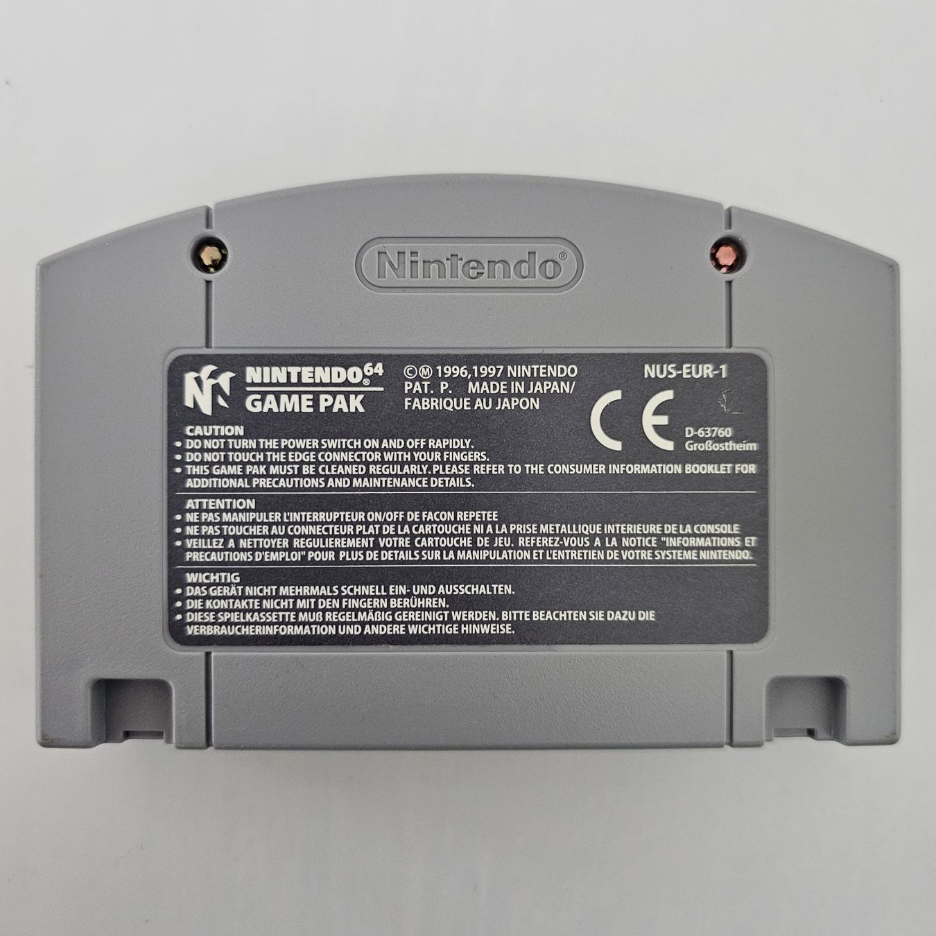 Mortal Kombat Mythologies Subzero (N64 Spiel) (Gebraucht) in Holziken ...