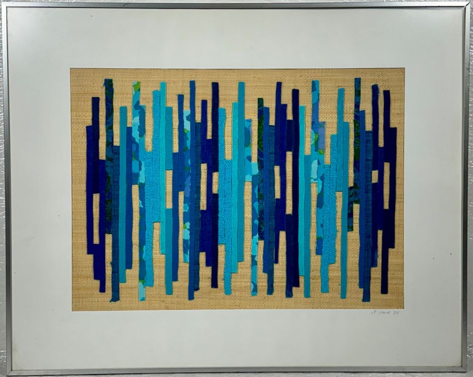 Interessante Abstrakte Mischtechnik Collage sig. Hosch | Kaufen auf Ricardo