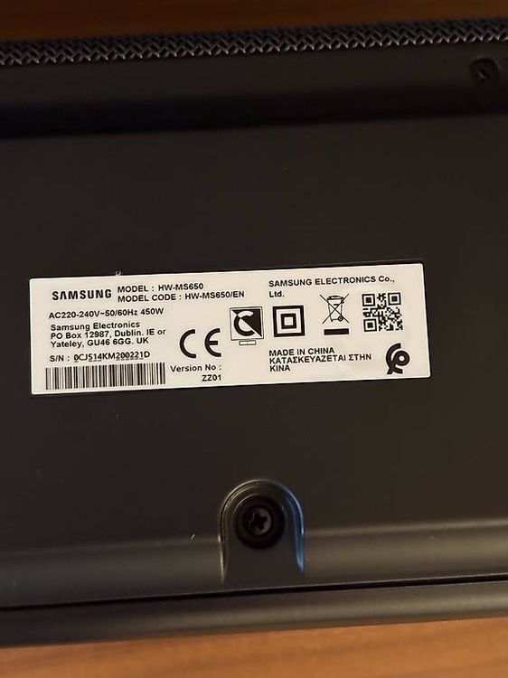 Soundbar Samsung HW-MS650 (Gebraucht) in Langenthal für CHF 69 – nur ...