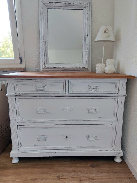 Kommode im Shabby Chic Stil | Kaufen auf Ricardo