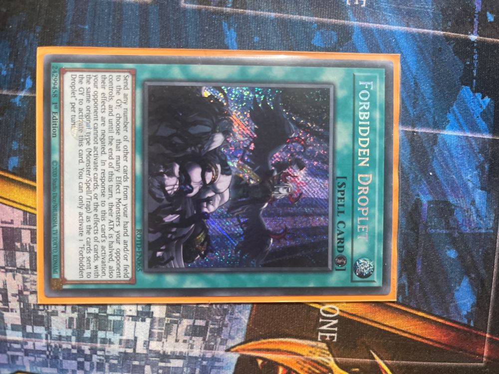 Yu-Gi-Oh! Forbidden Droplet | Kaufen auf Ricardo