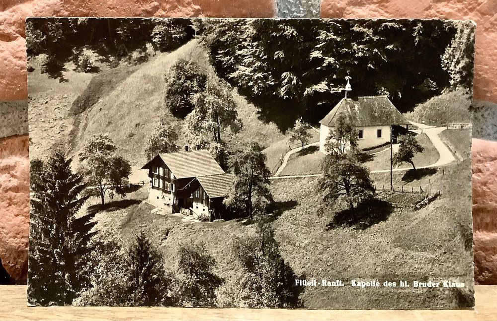 Alte Foto AK Flüeli-Ranft Kapelle des hl. Bruder Klaus (Gebraucht) in Root für CHF 1 – mit ...