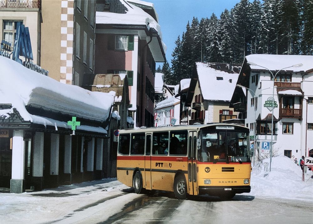 Lenzerheide Lai Postauto Saurer RH525-23 Foto-Poster 35x50cm (Neu (gemäss Beschreibung)) in Bern ...