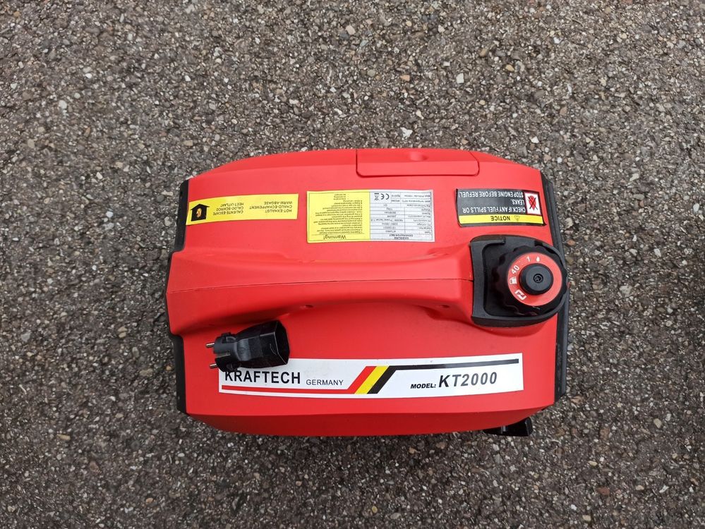 Stromgenerator Kraftech KT 2000 (Gebraucht) in Hölstein für CHF 200 – nur Abholung auf Ricardo ...