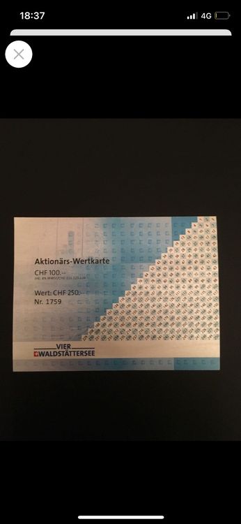 Wertkarte SGV (Neu (gemäss Beschreibung)) in Luzern für CHF 124 – mit Lieferung auf Ricardo kaufen