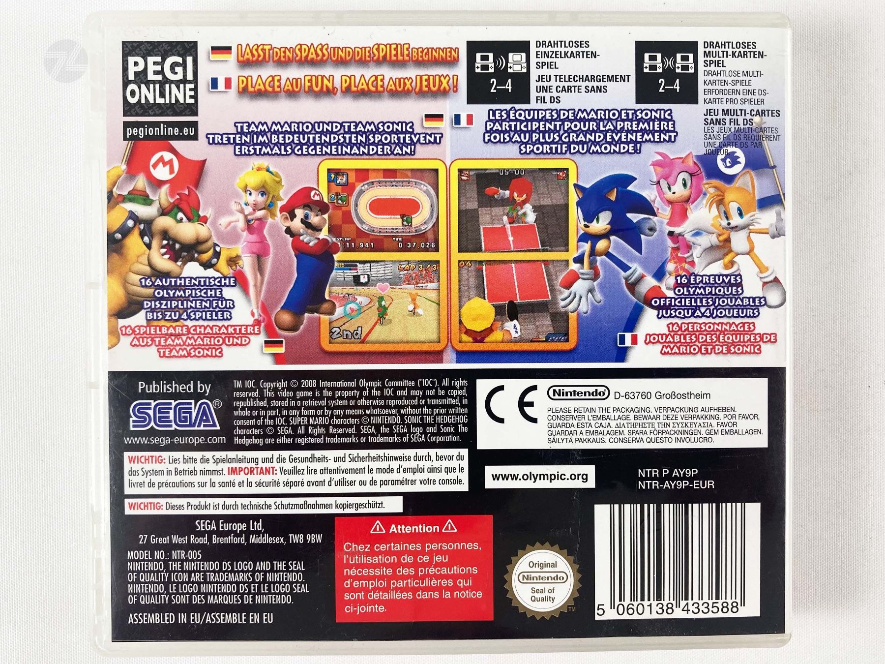 Mario & Sonic Olympic Games 2008 Beijing Nintendo DS (Gebraucht) in ...