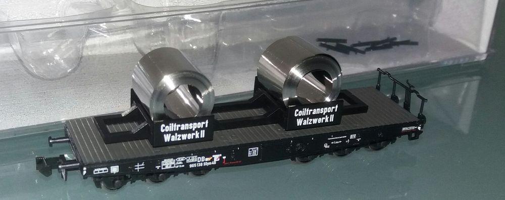 Minitrix 15073 - Schwerlastwagen Coil-Transport Walzwerk II (Neu (gemäss Beschreibung)) in ...