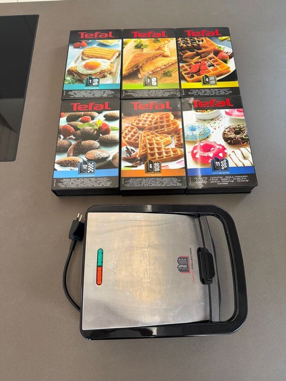 Tefal Snack Collection mit 6 Wechselplatten, gut erhalten (D'occasion ...