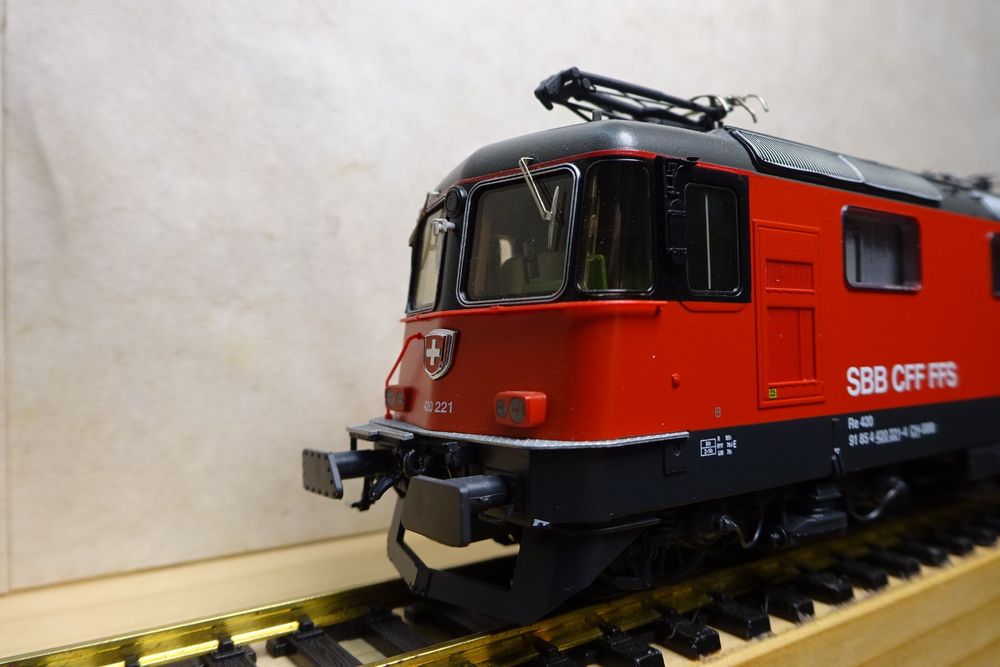 Roco SBB Re 4/4 420 Lion DC.OVP. Neuwertig. | Kaufen auf Ricardo