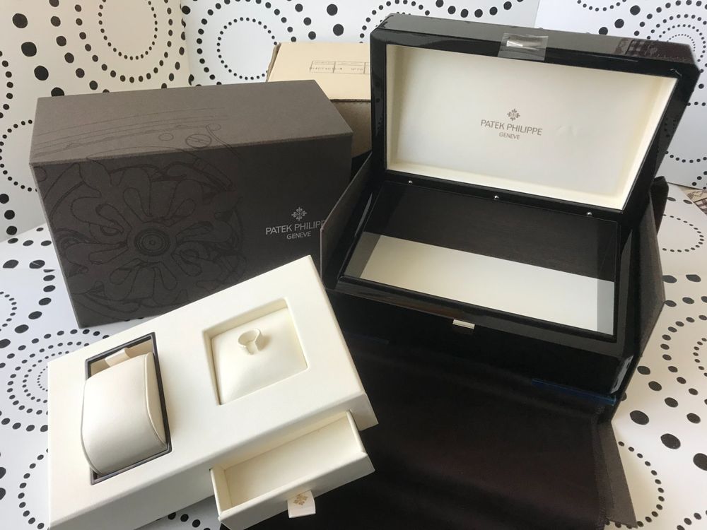PATEK PHILIPPE ORIGINAL - BOX ECRIN SCHACHTEL WOOD - NEW !!! | Kaufen ...