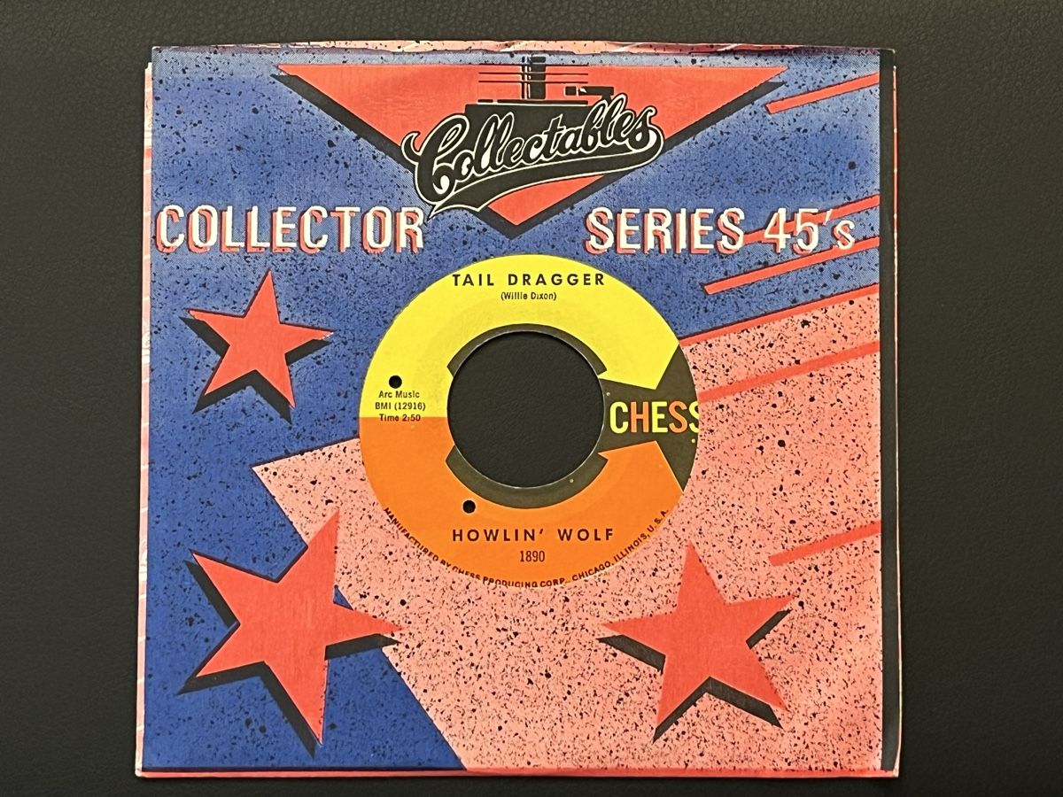 Vinyle 45 tours Howlin' Wolf - Tail Dragger, comme neuf! (D'occasion) à ...