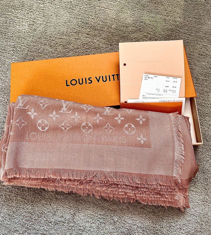 Louis Vuitton Châle Monogram Classic Kraft Pink - Full Set | Kaufen auf ...
