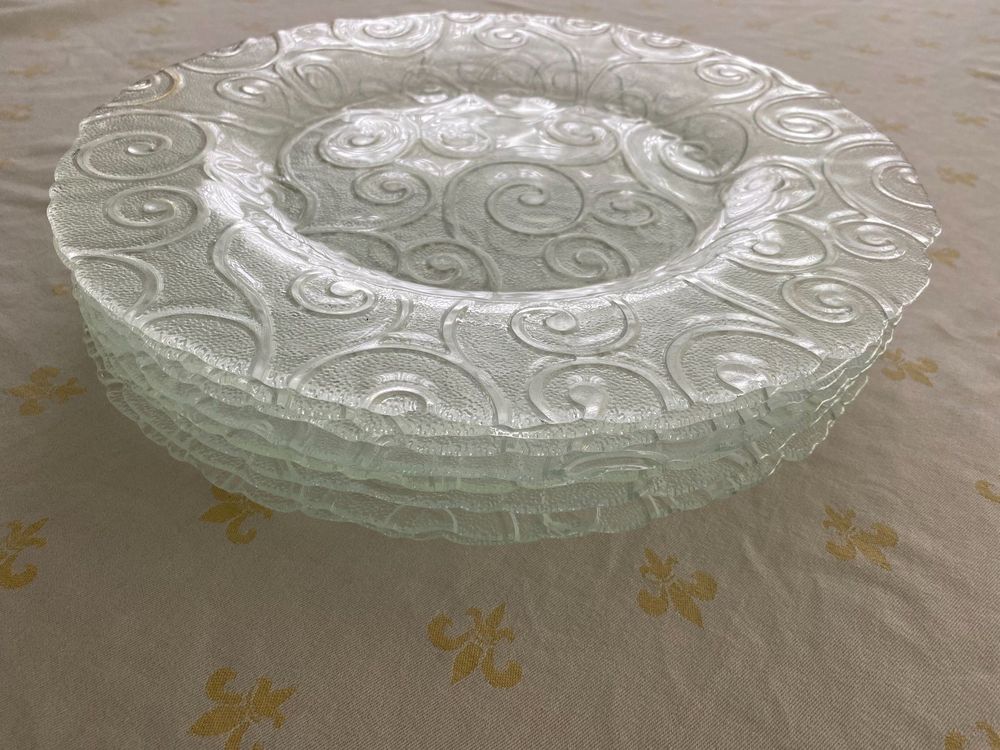 Große Teller Glass 8 Stück (Gebraucht) in Rothenburg für CHF 15 – mit ...