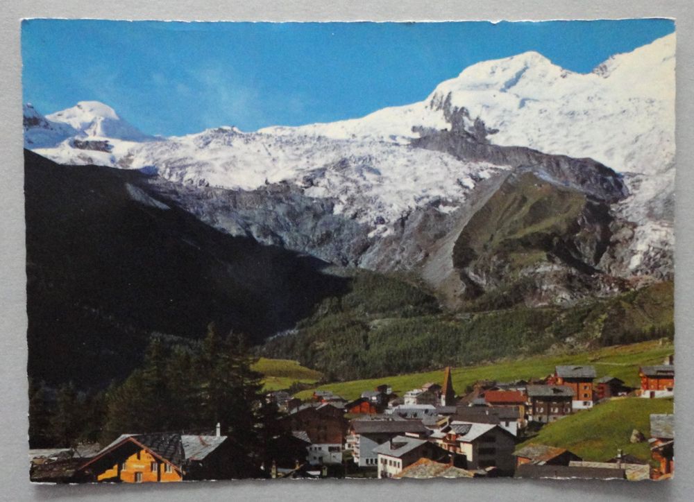 Saas-Fee mit Allalinhorn (Gebraucht) in Fétigny für CHF 1 – mit Lieferung auf Ricardo kaufen