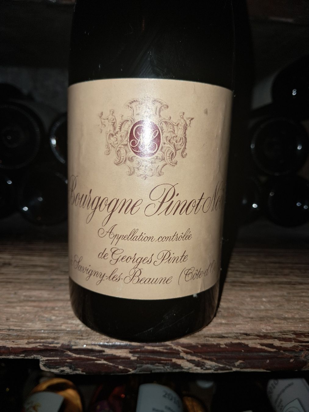 Bourgogne Pinot Noir Domaine Georges Pinte 1988 (Neu und ...