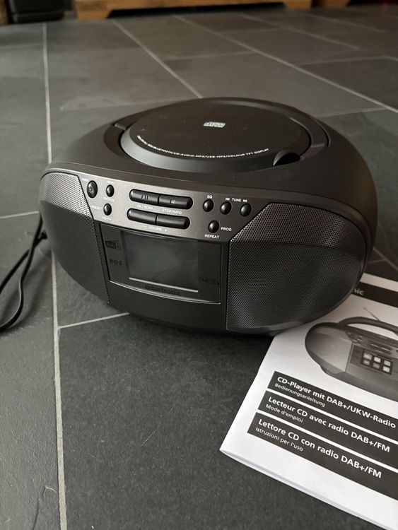 Radio mit CD Player mit DAB +/UkW. NEU! Intertronic (Neu (gemäss ...